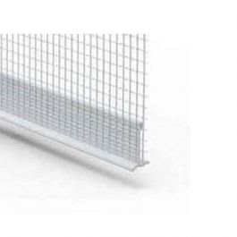 Knauf Afsluitprofiel in PVC voor Alu-sokkelprofiel 2500mm