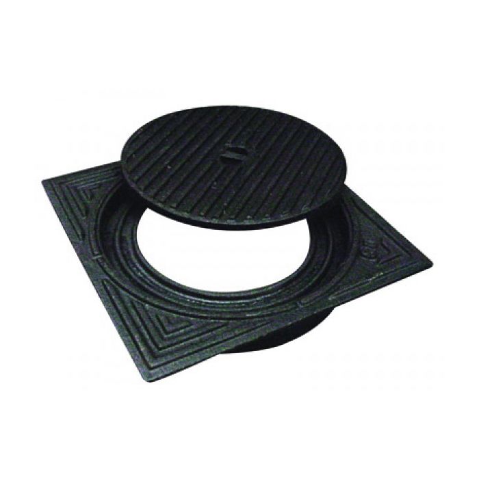 Deksel Gietijzer voor PVC put Ø315 mm